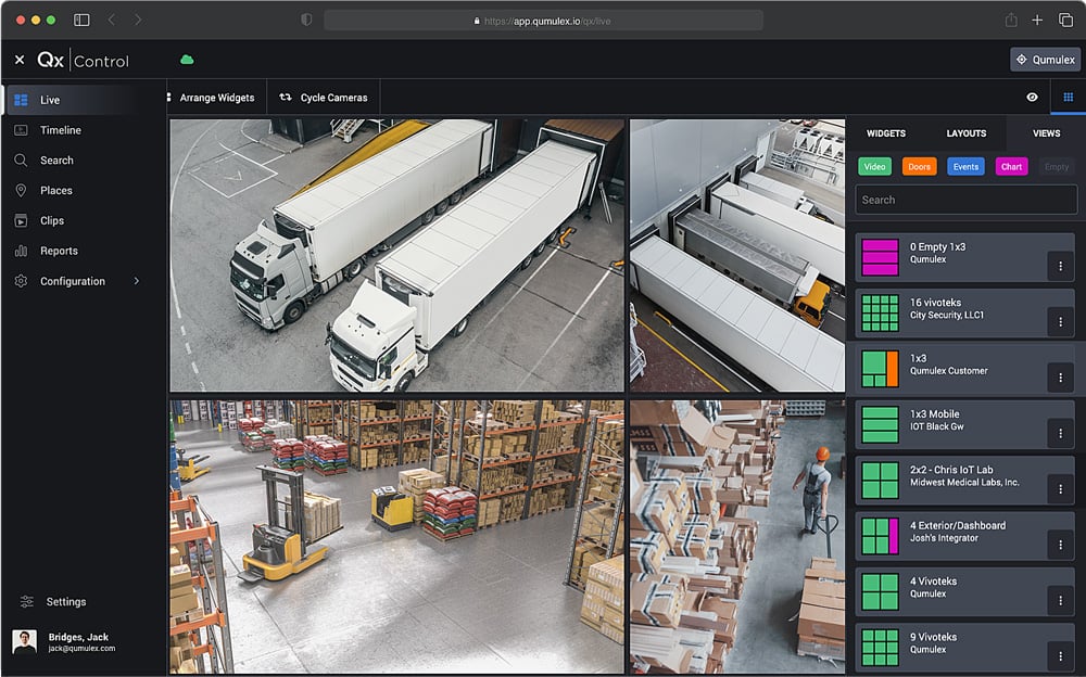 Qumulex Unified Cloud Video Surveillance & Access Control