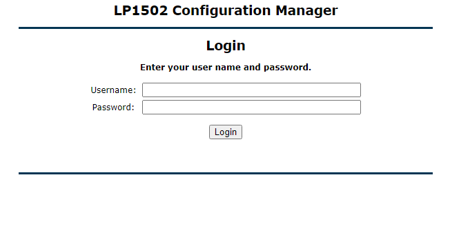 Mercury Panel Initialization
