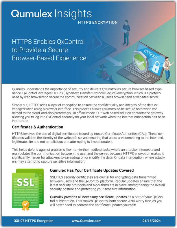 Qumulex QxControl Resources