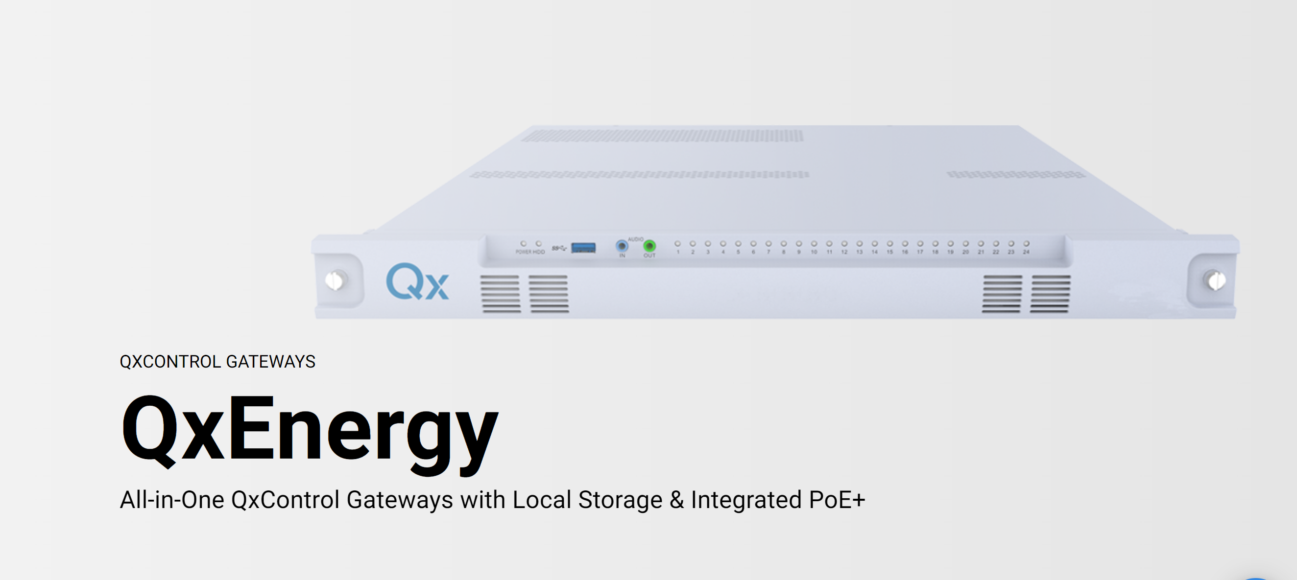 QxEnergy All-in-One Cloud Gateways